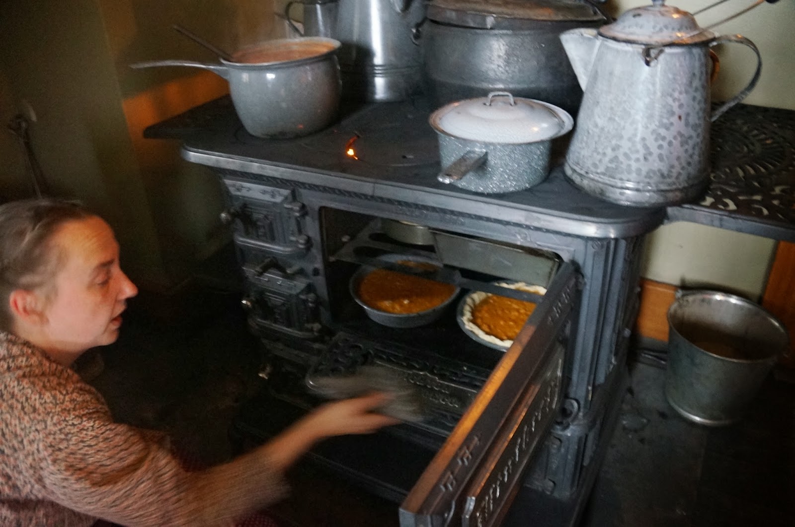 Living In The Past - Homesteading and Fireplace Cooking: Wood Cook Stove?