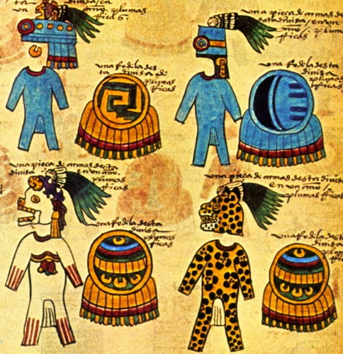 Przed Kolumbem: Stroje mężczyzn w Mezoameryce