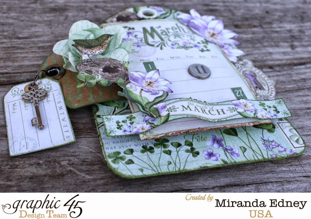 Msliberty Creations: Calendar in a Box Graphic 45 Time to Flourish