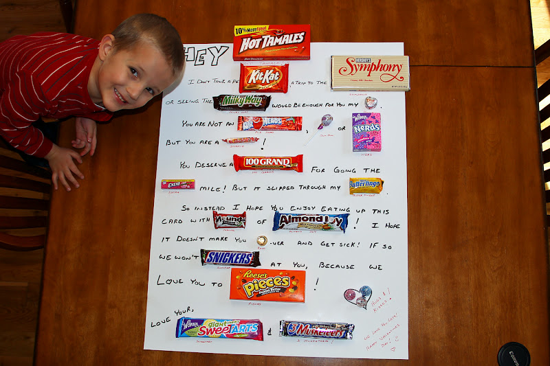 Gummy Bears and Pony Tails: Dave's Candy Card/Poster