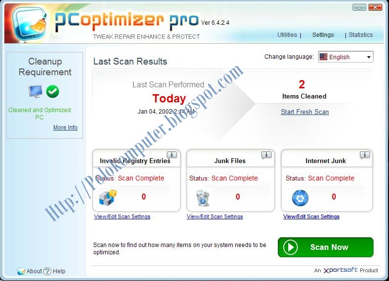 PC-Optimizer-PRO Full version ~ ILMU-KOMPUTER