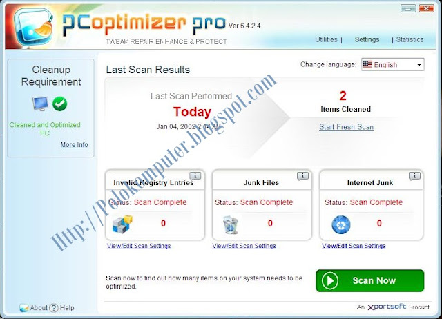 PC-Optimizer-PRO Full version ~ ILMU-KOMPUTER