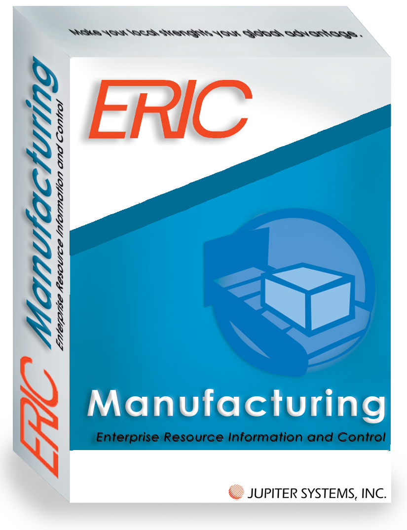 Jupiter Systems, Inc. 1985: ERIC (ERP Software)- Manufacturing