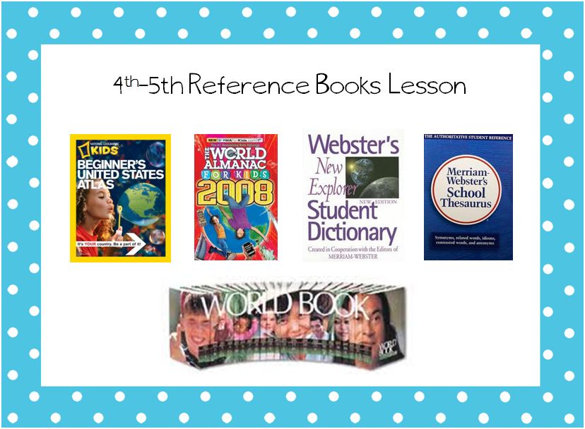 The Book Bug: Reference Sources Review