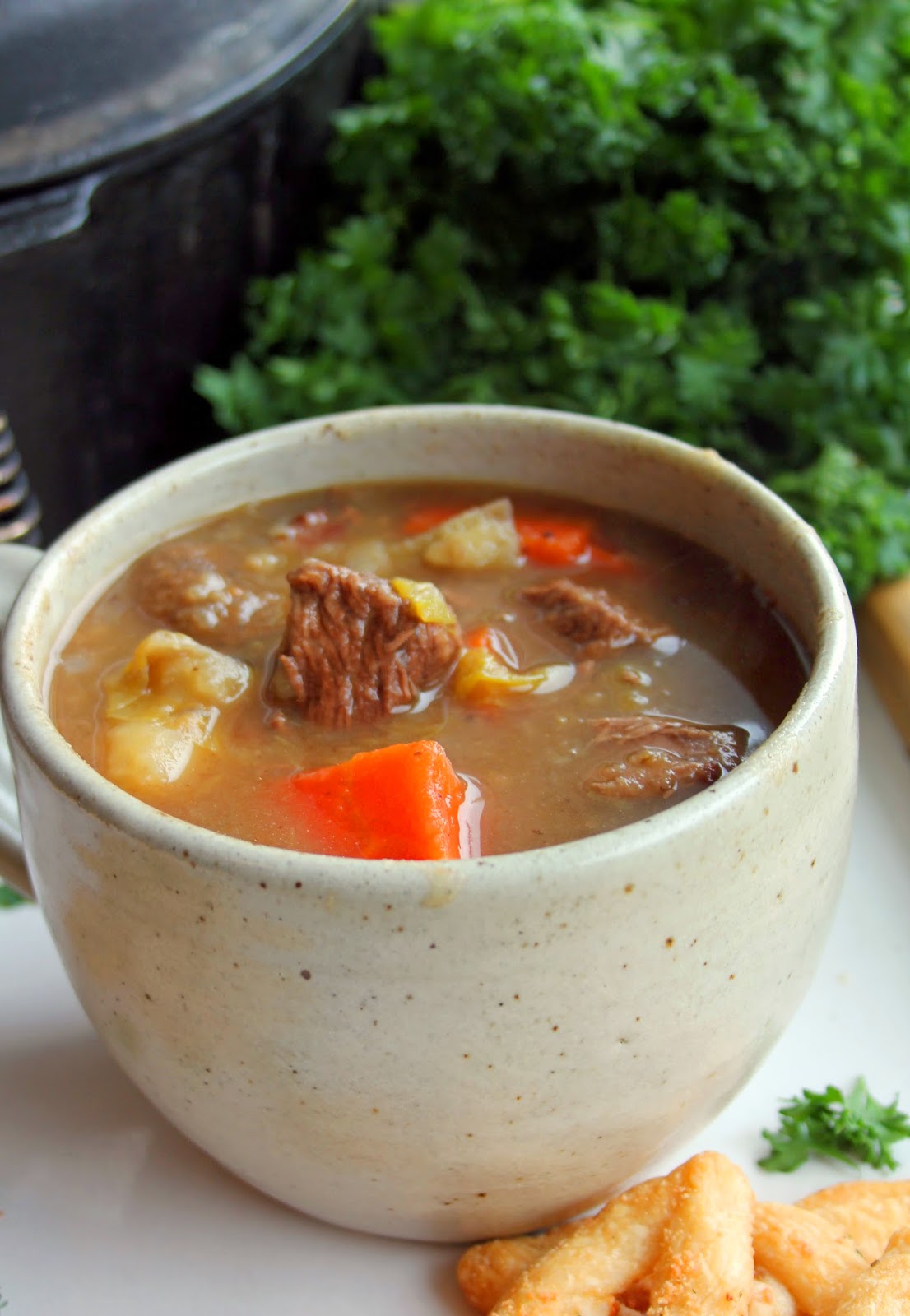 Jo and Sue: Irish Stew and Celtic Trinity Knots