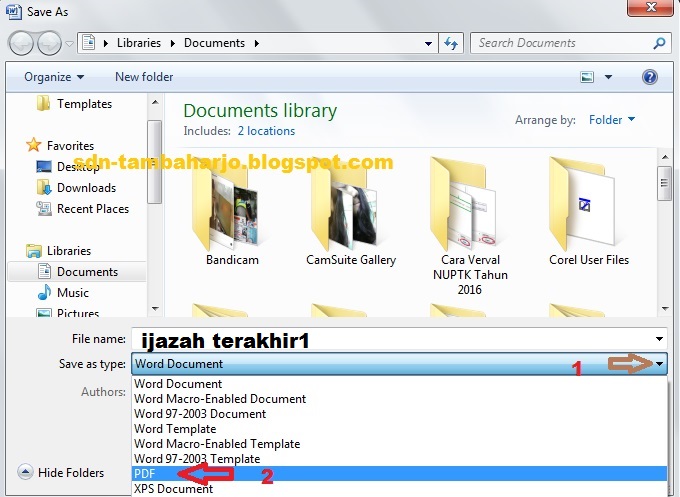 Cara Mengganti Hasil Scan JPG/PNG (gambar) menjadi PDF untuk Verval ...