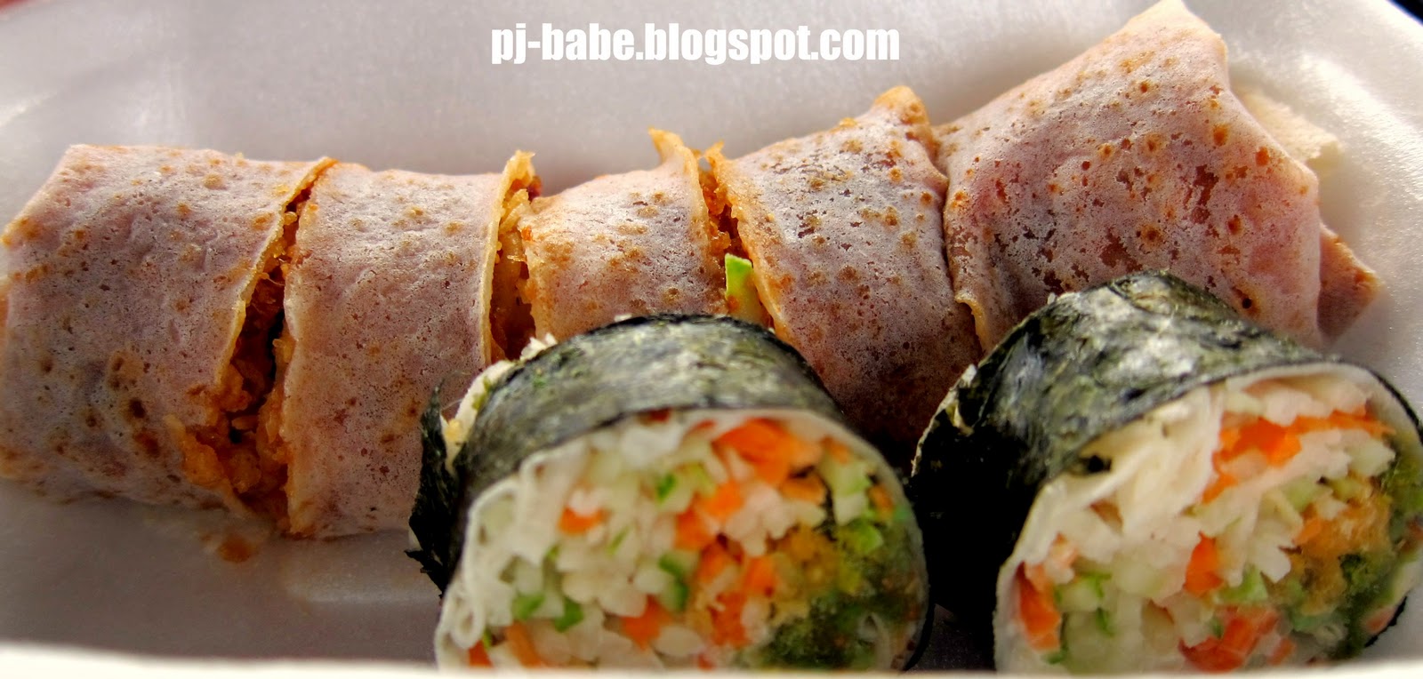 Crispy popiah @ Restaurant Four Eight ~ PJ Babe