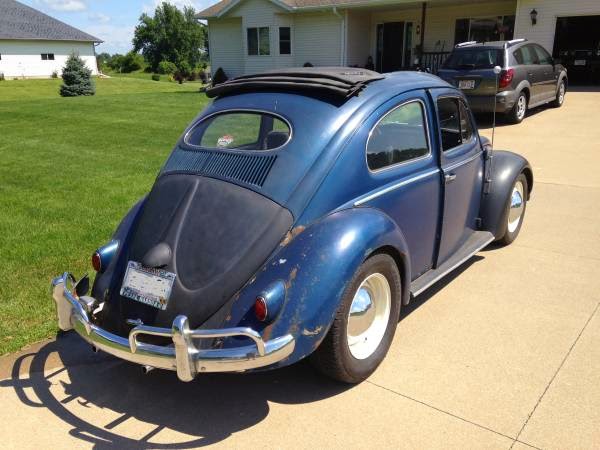 Used 1955 Volkswagen Bug Oval Ragtop by Owner