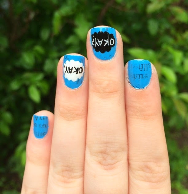 Nailed Polish: TFIOS Okay? Okay. Nails