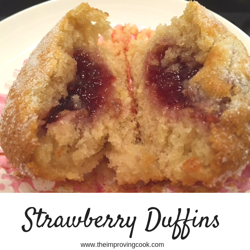 Strawberry Duffins (Doughnut Muffins)