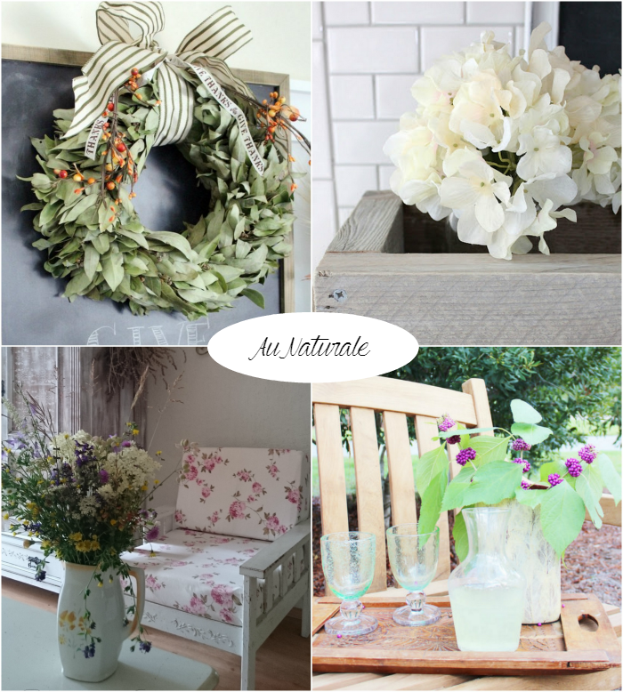 homework: THE INSPIRATION BOARD: Spotlight 276 and Au Natural Décor