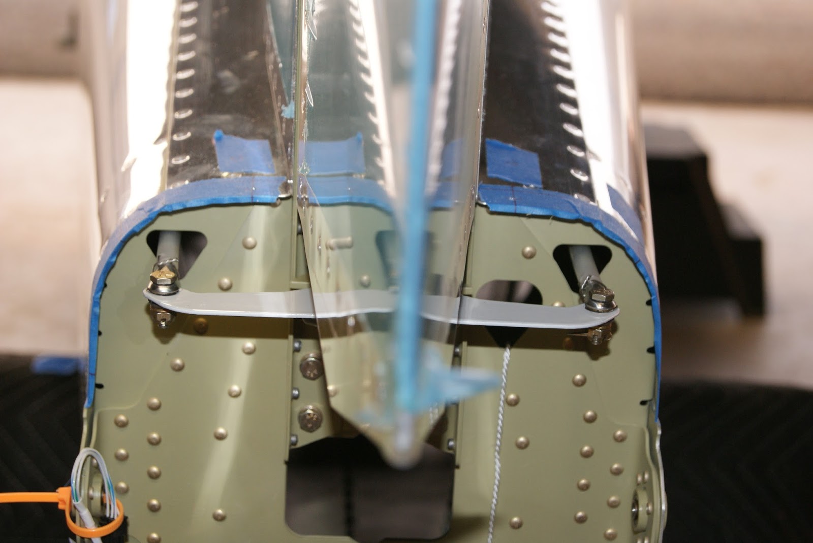 DOG Aviation John's RV-12 Blog: RV-12 Rudder Cable Rigging Completed