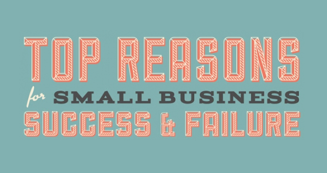 Top Reasons For Small Business Success And Failure [Infographic ...