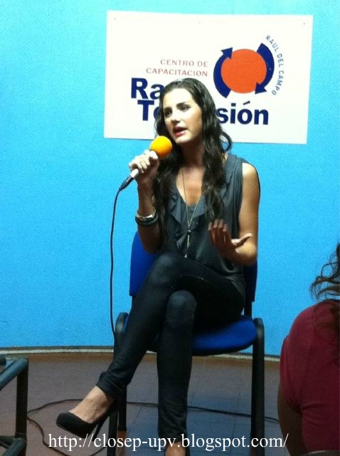 Close-Up: Karin Ontiveros , Miss Mexico , Platica en Centro de Capacitación