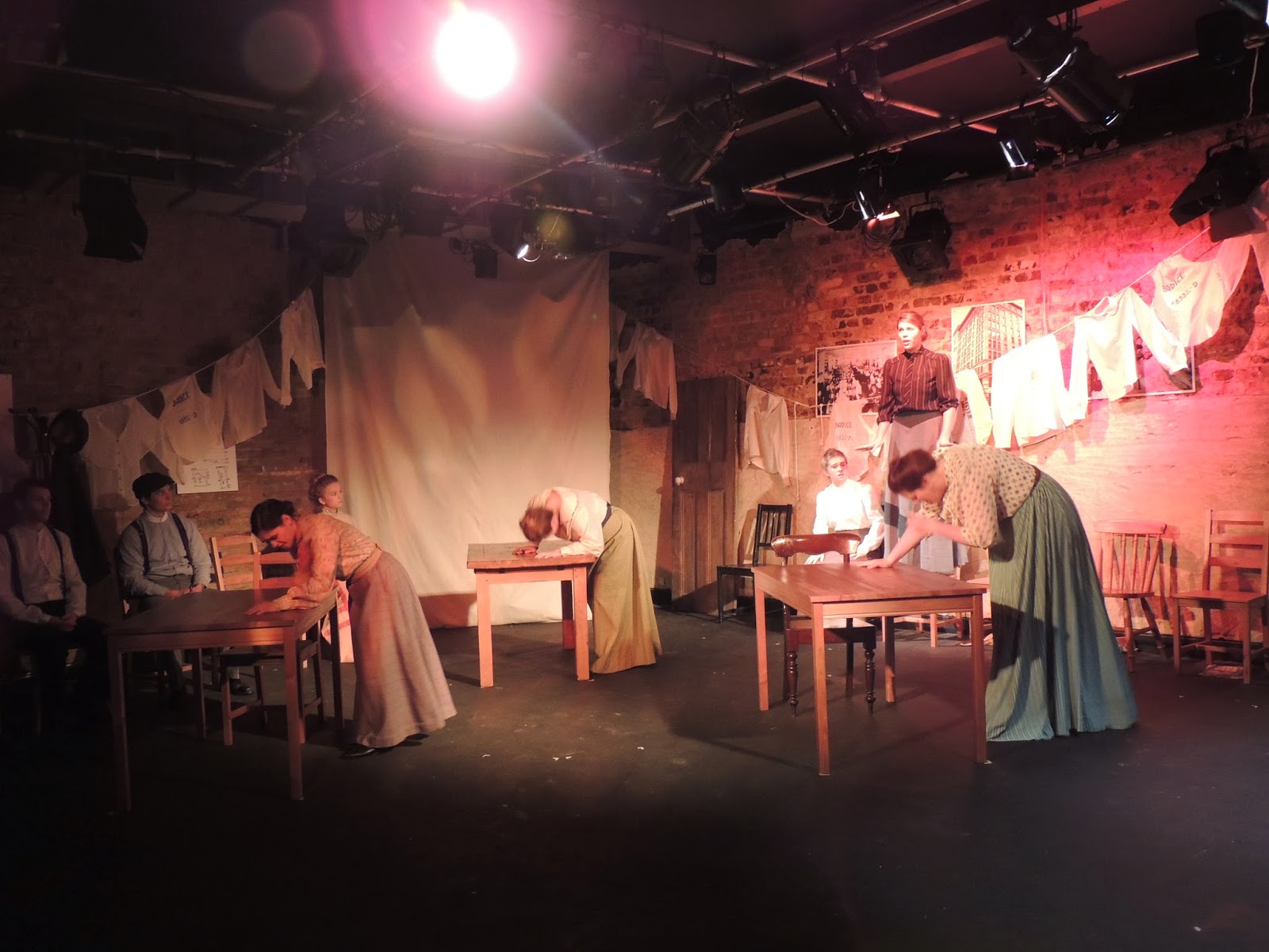 A Semester in London: THE TRIANGLE FACTORY FIRE PROJECT...TARA ARTS