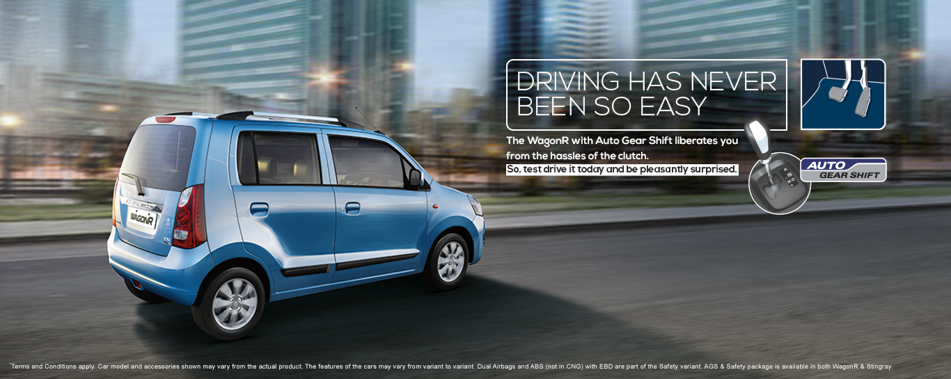 WagonR with Auto Gear Shift delivers the same mileage as the WagonR ...