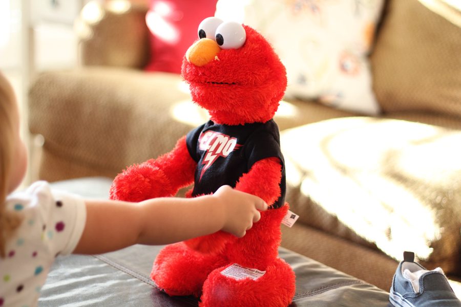 One Day At A Time: Elmo is a Girl's Best Friend