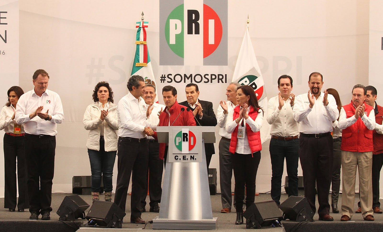 El Blog de Fred L. Alvarez: EPN en Insurgentes Norte…, o sea el PRI