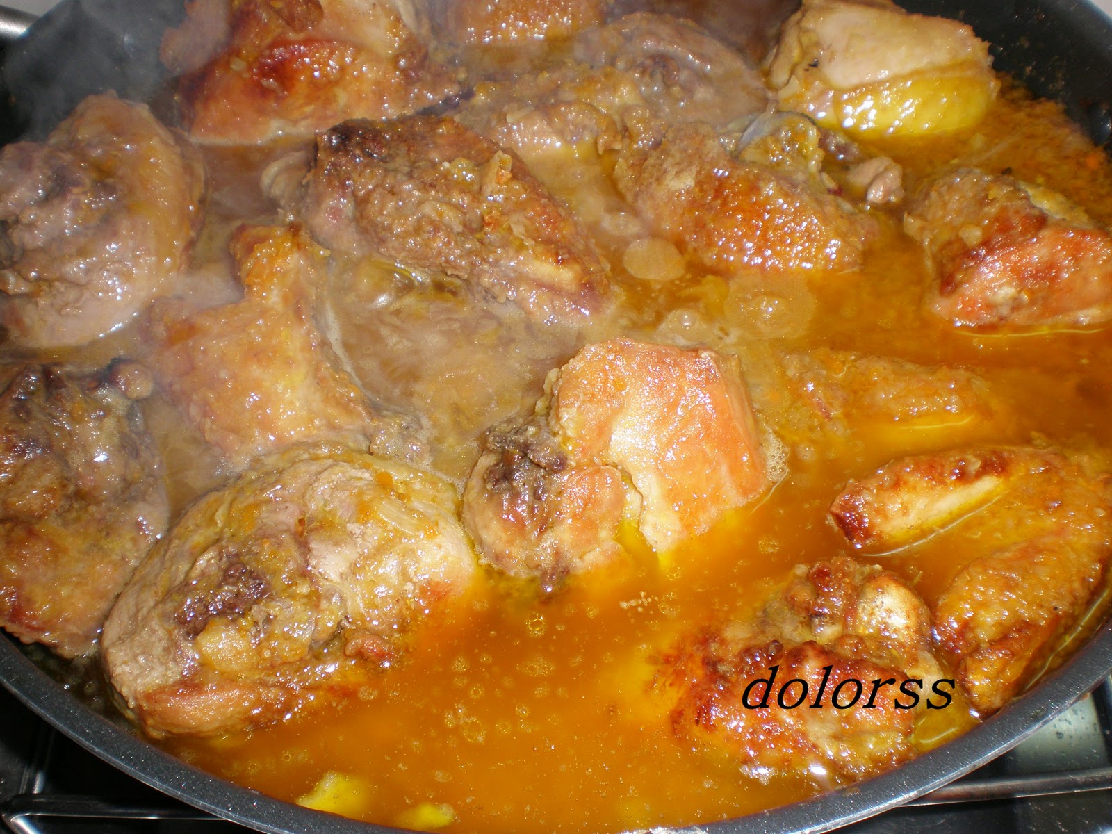 Blog de cuina de la dolorss: Pollo de corral a la cazuela con frutas ... Blog de cuina de la dolorss: Pollo de corral a la cazuela con frutas ...