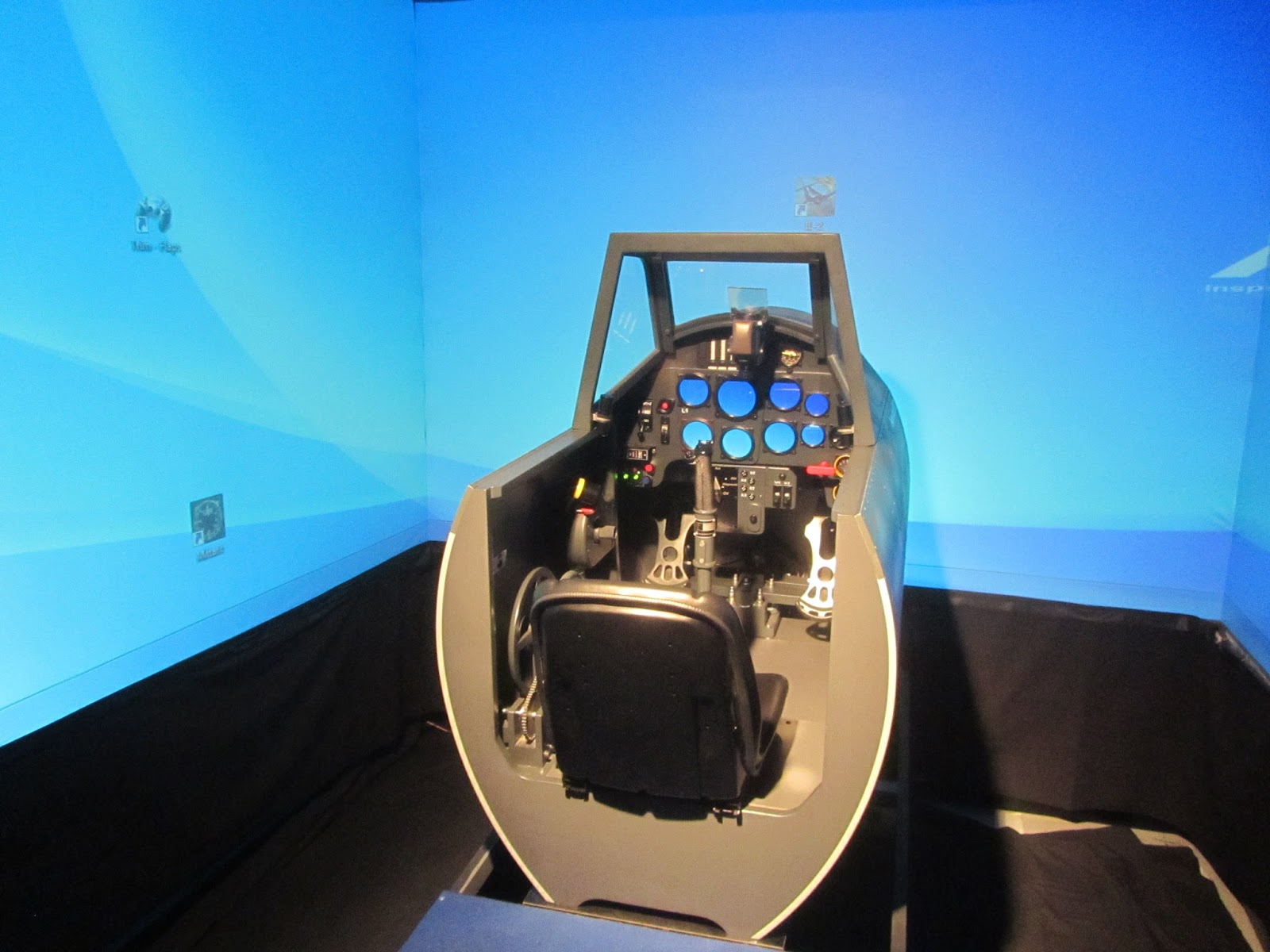 On Wargames and Such: Finnish Airforce Museum BF-109 simulator