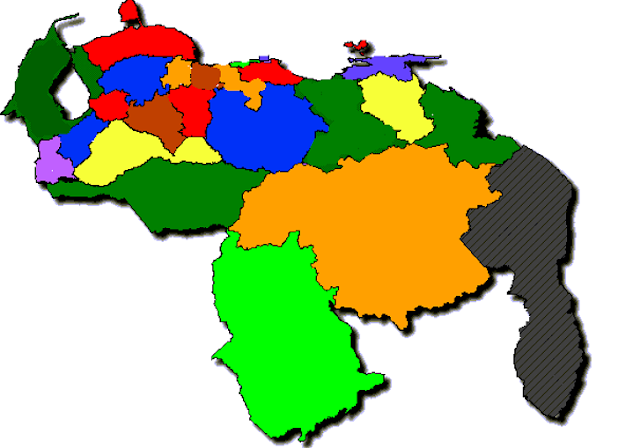 Conociendo los Estados de Venezuela: Ubica los estados y capitales de ...