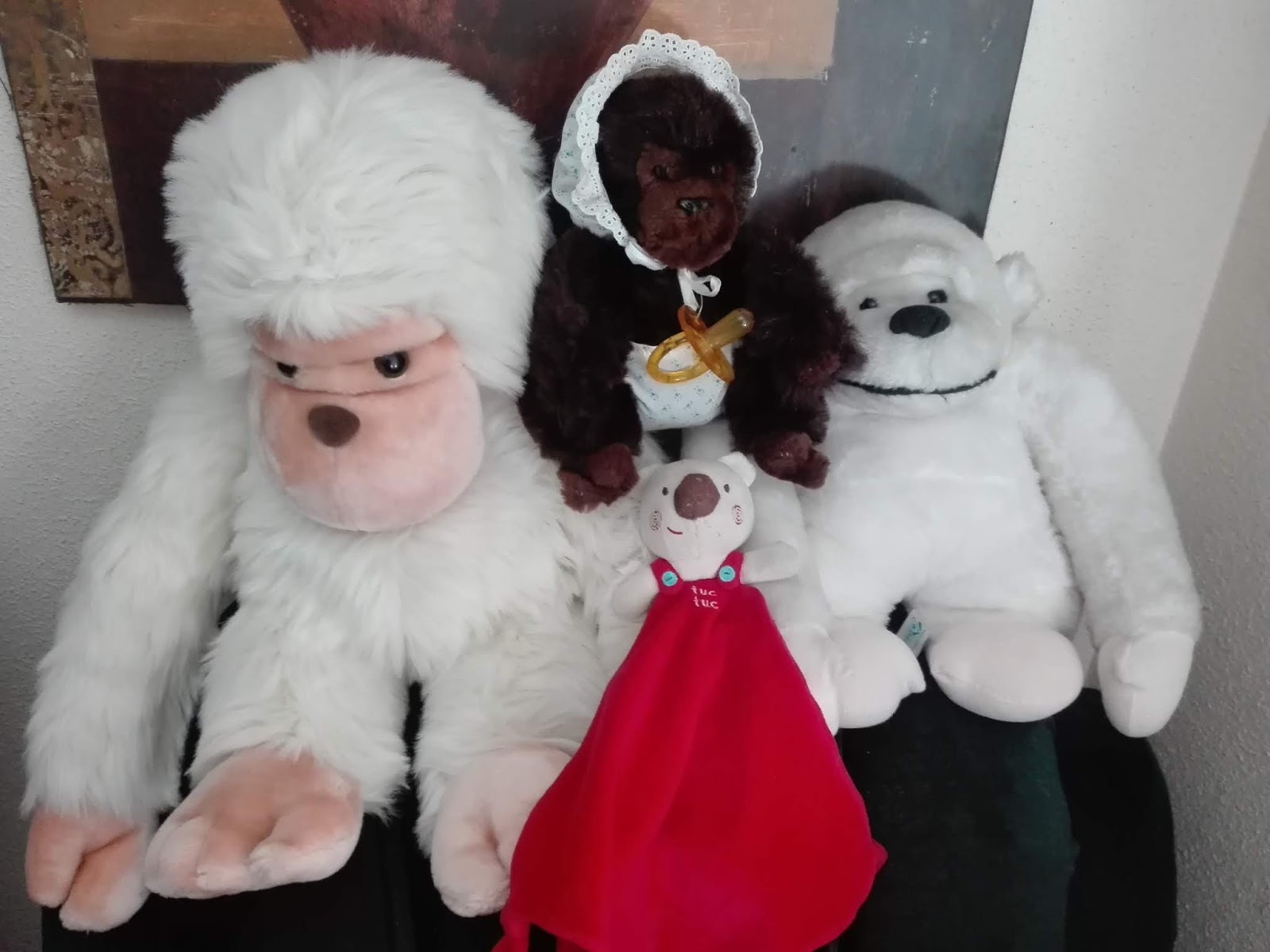 Pititeddy: Mis tres monitos y el oso