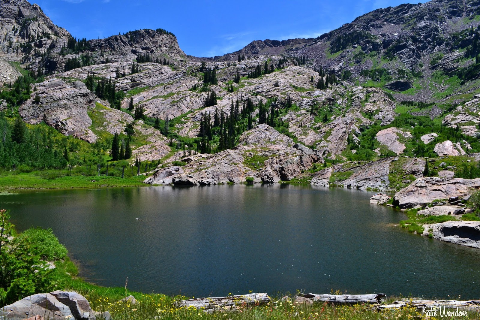 Katie Wanders : Lake Blanche Hike - Big Cottonwood Canyon, Utah