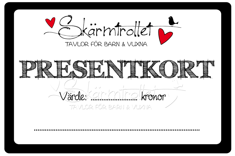 Skärmtrollet - tavlor för barn & vuxna: BLANDAT