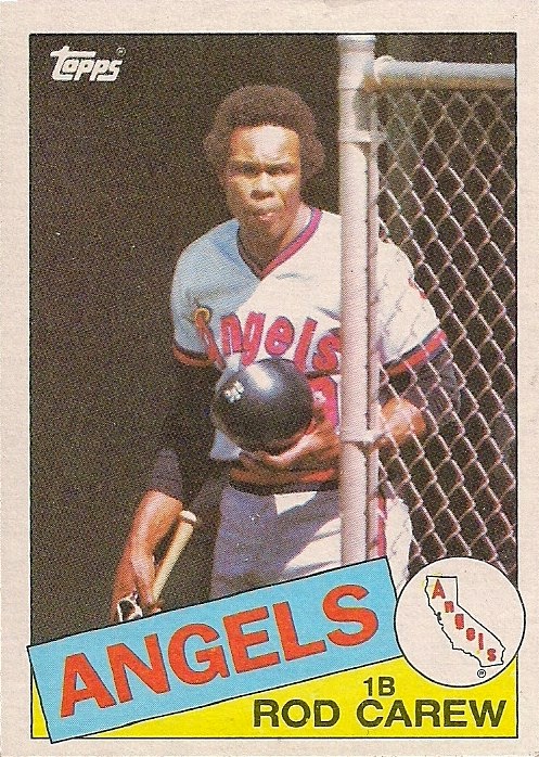 1985 Topps: #300 - Rod Carew