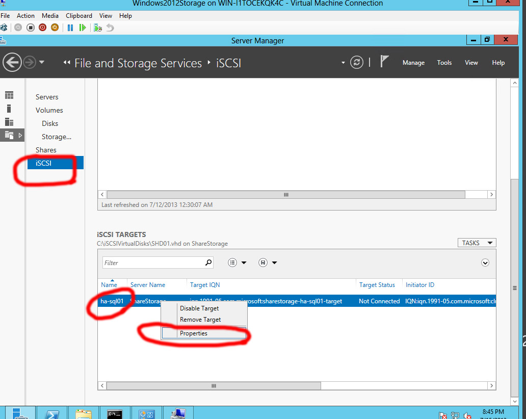 MySQL and SQL Server: Microsoft SQL Server 2012 cluster installation step by step