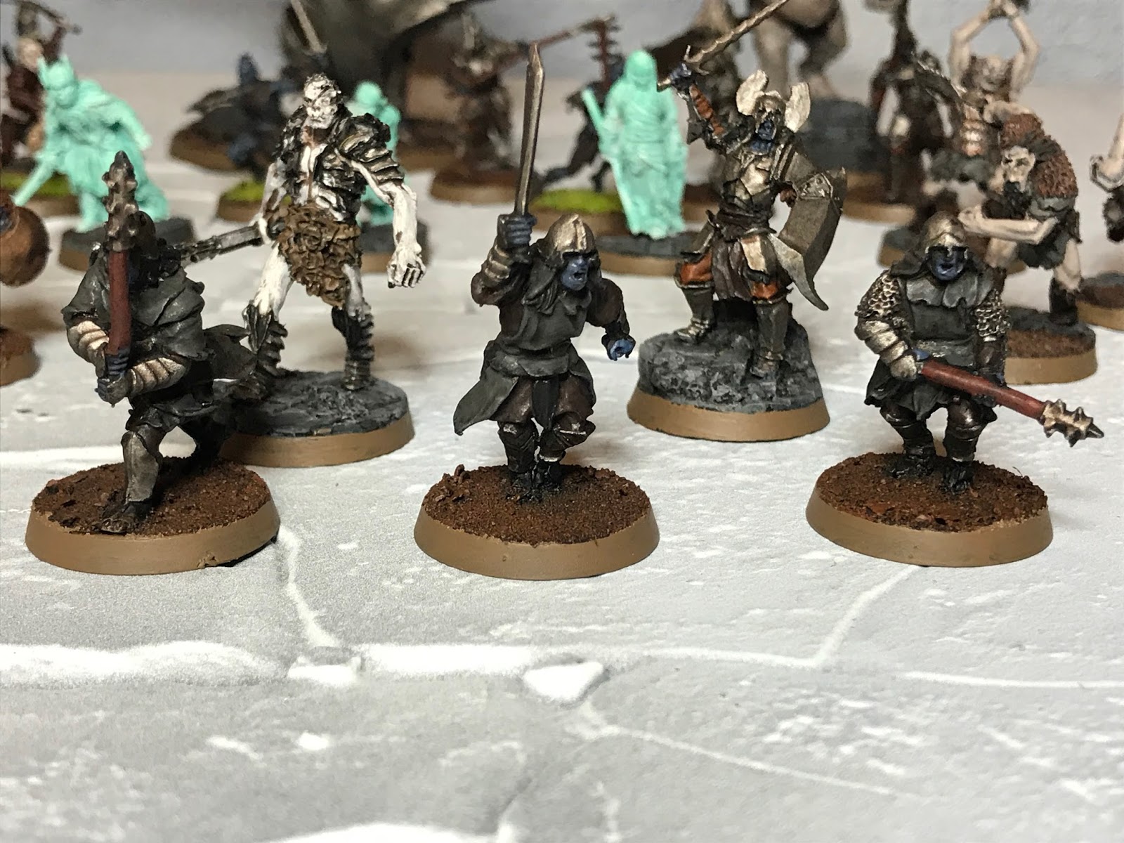 Mid Sussex Wargamers : Tale of Many Gamers: Sam's Azog's Legion Army ...