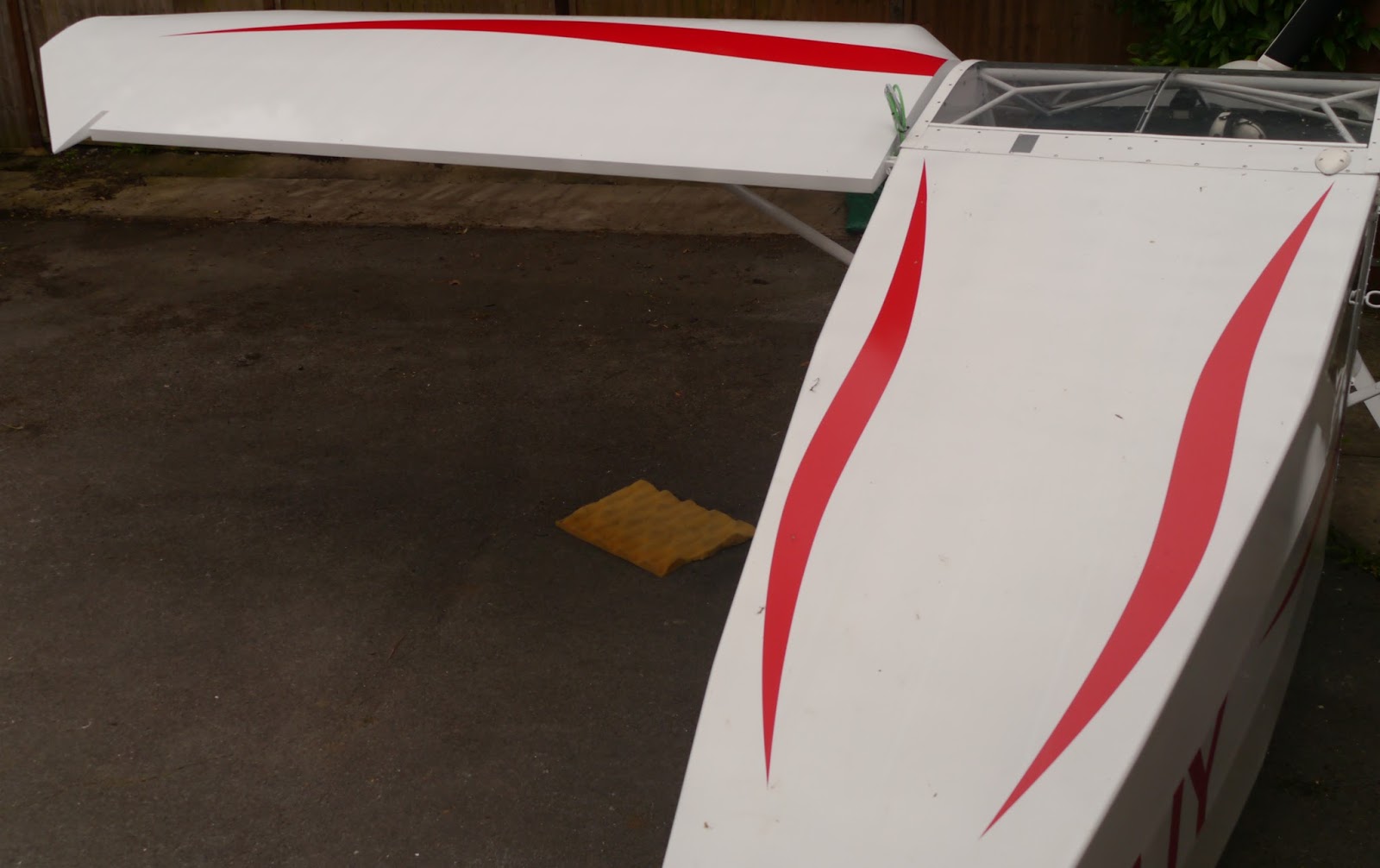 Tailwind Build: 1st July 2016 - Starting on the wing root fairings