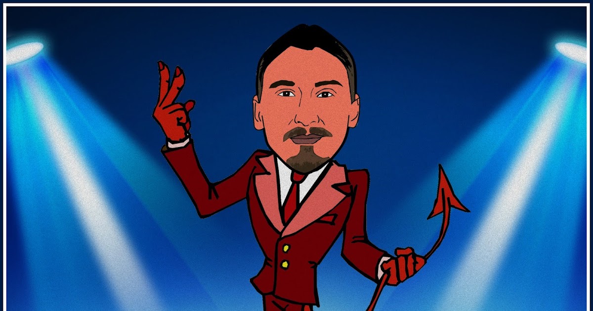 Ilqar Novruzov Cartoon: Zlatan Ibrahimović Manchester United Cartoon.