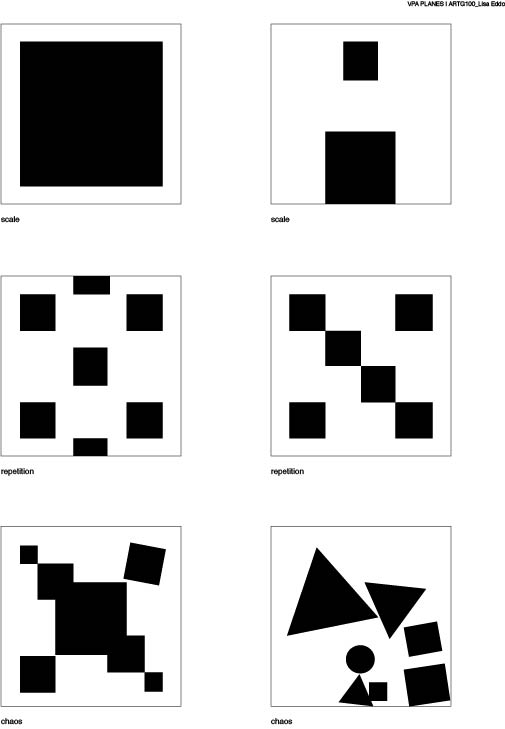 Student of Design: VISUAL PRINCIPLES Planes