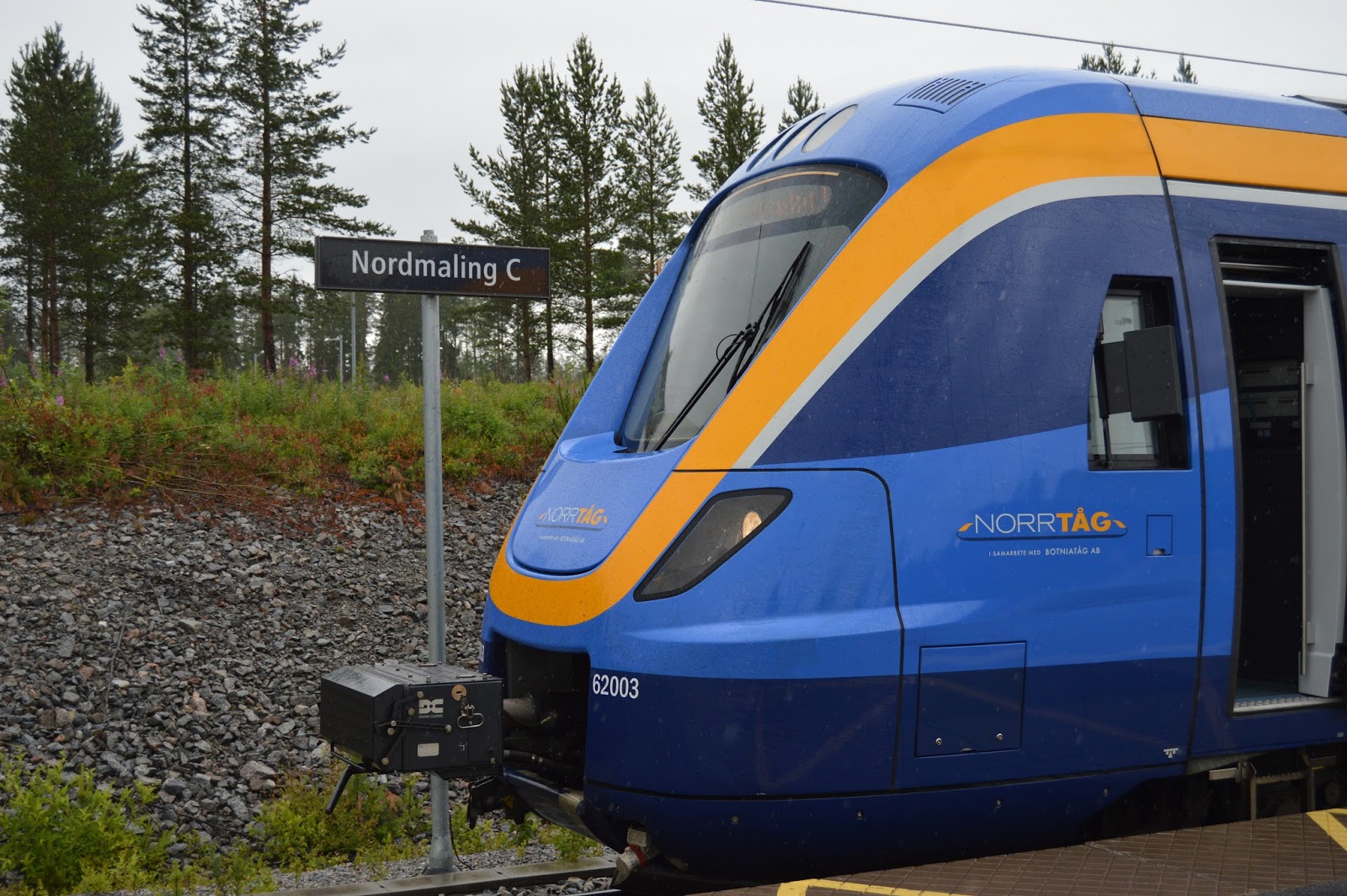 Trains and other things: North of Sweden: Botniabanan