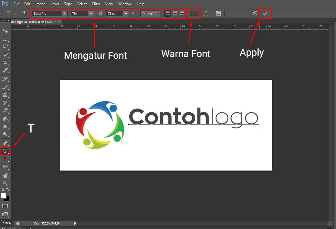 Cara Mudah Membuat Logo Sendiri Dengan Photoshop - blog kibe