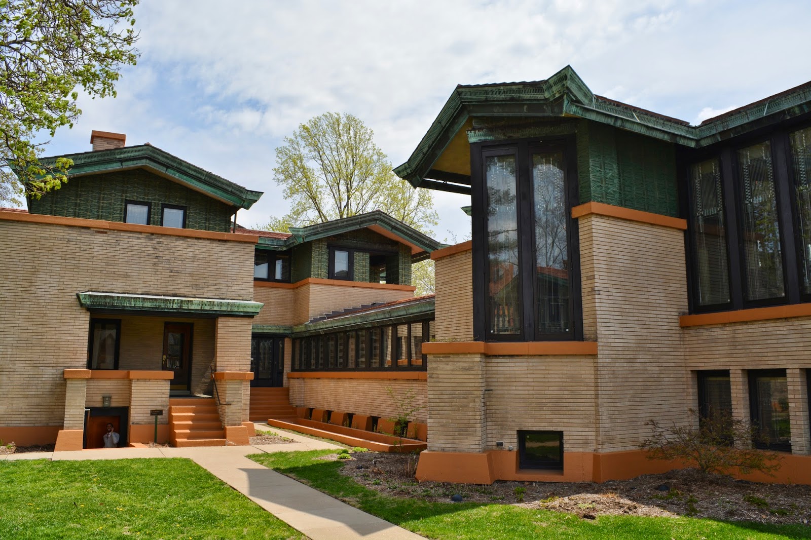 C Bakunas Art: Frank Lloyd Wright Designed House In Springfield Illinois