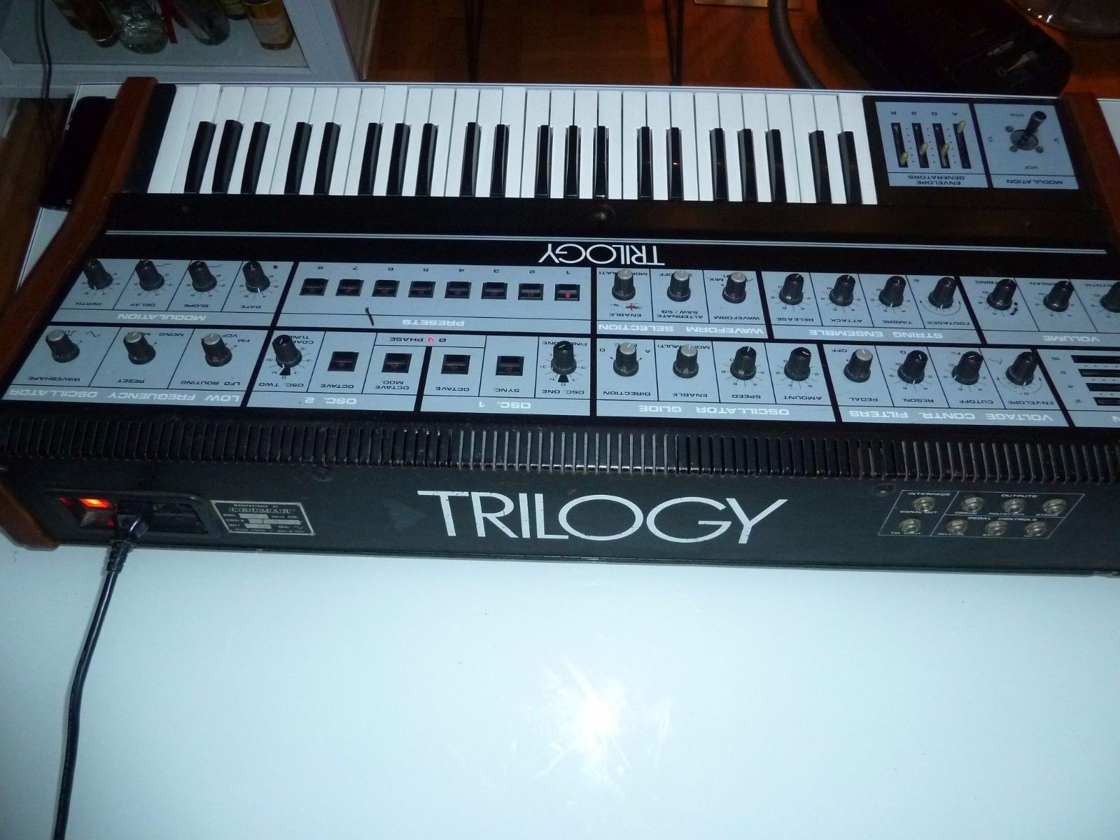 MATRIXSYNTH: Crumar TRILOGY Analog Synthesizer