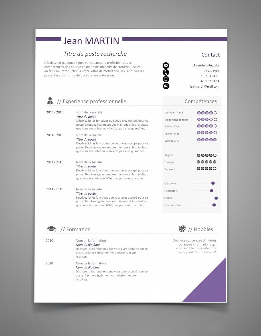 Les 50 meilleurs exemples de CV pour 2016