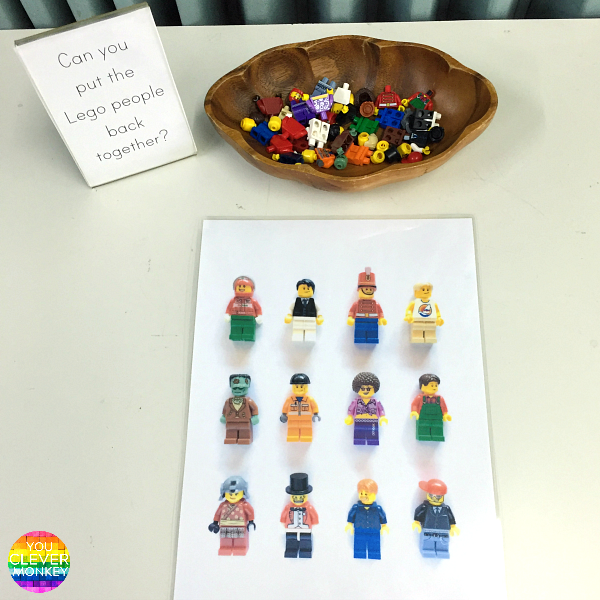 LEGO PEOPLE CHALLENGE | you clever monkey