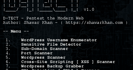 D-TECT - Pentesting the Modern Web - KitPloit - PenTest Tools for your ...