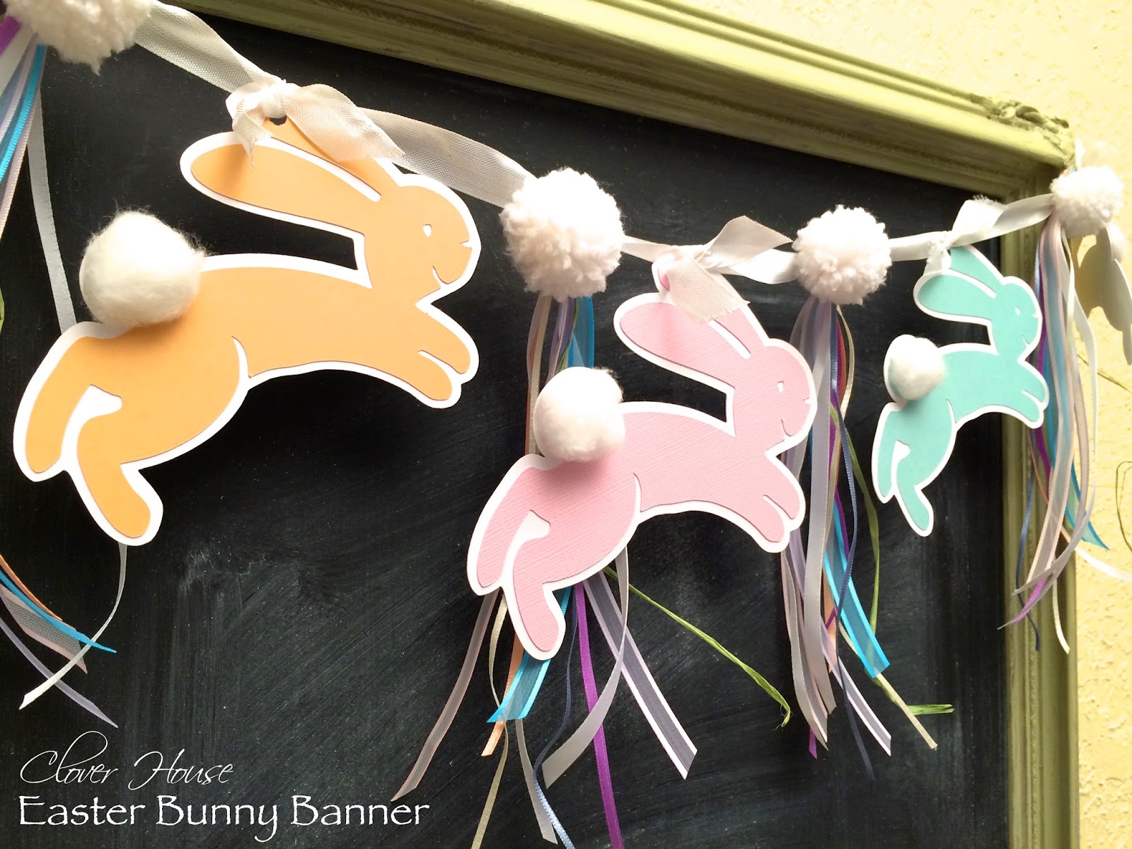 Clover House: Easter Bunny Banner