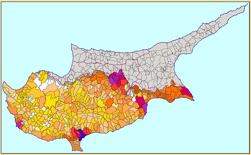 Blog de Geografía del profesor Juan Martín Martín: Cartografía de Chipre