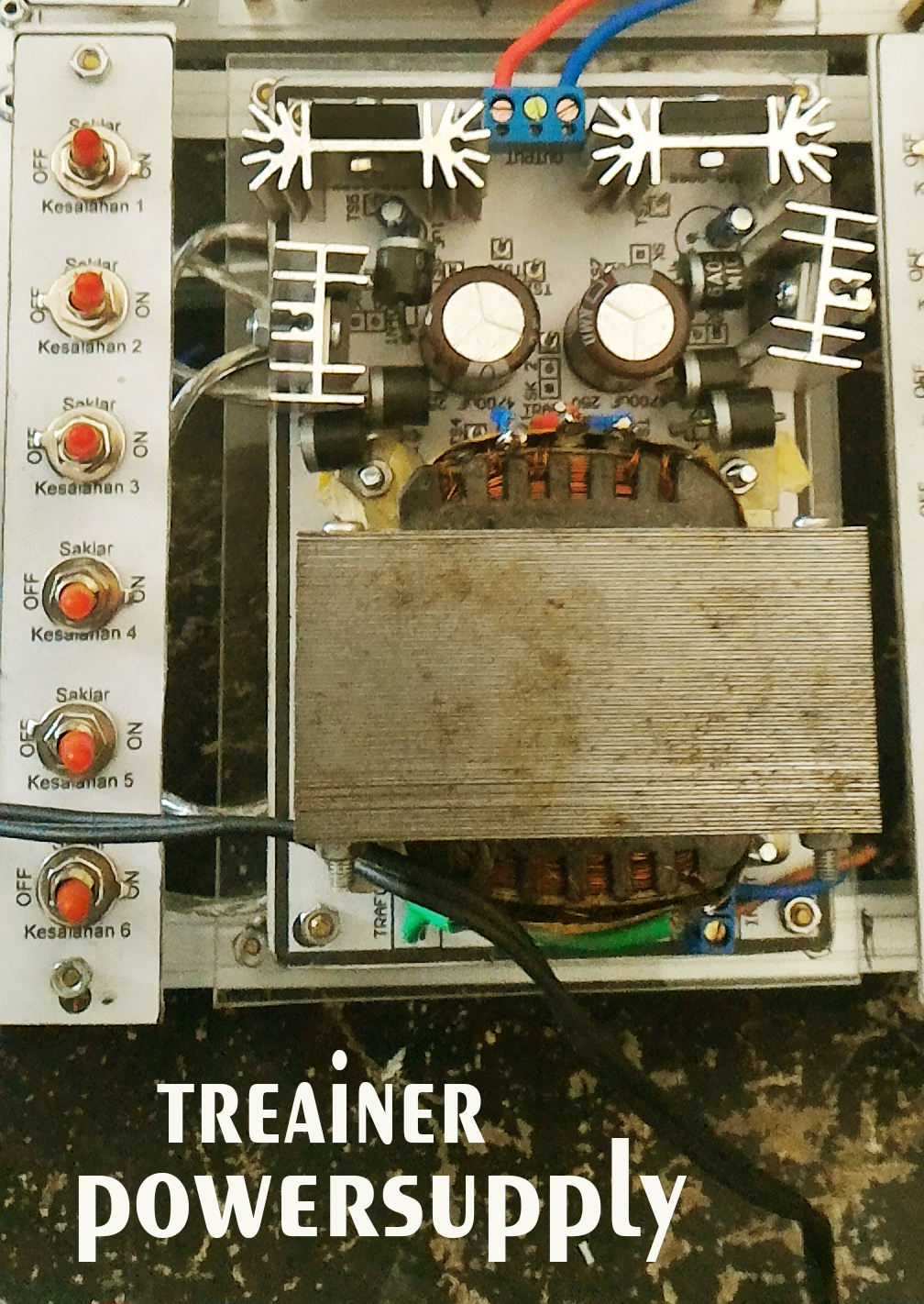 Rangkaian Trainer Power Supply ~ TEKNOFA