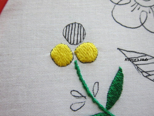 Royce's Hub: How to Satin Stitch a Circle