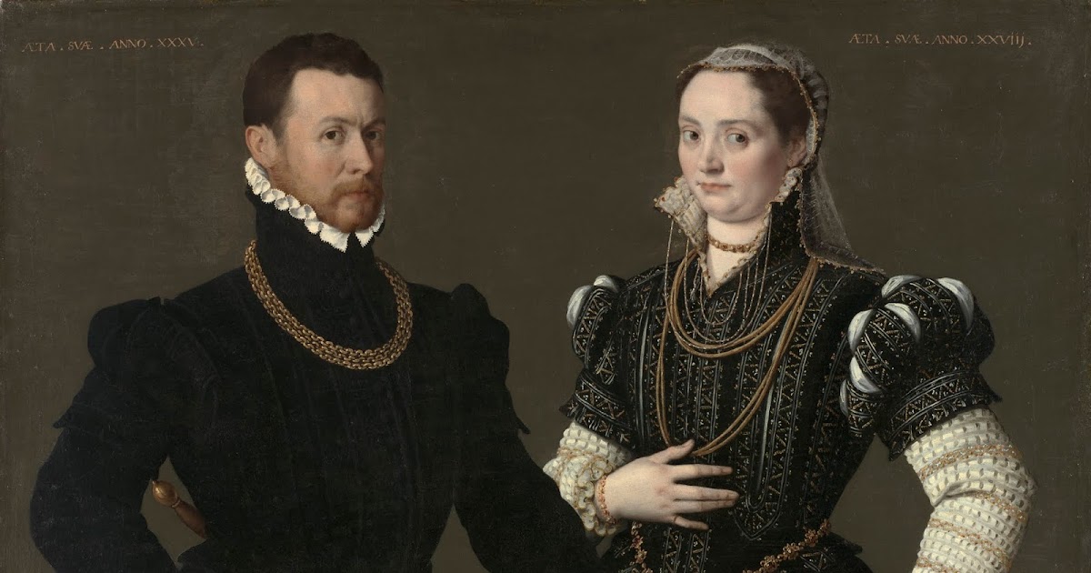 Anonymous: Portrait of a couple (1580-1588)