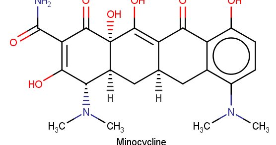 Φαρμακευτικά Μόρια: Μινοκυκλίνη