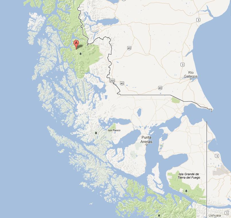 My travels: South America - Amalia Glacier, Puerto Montt, Valparaiso