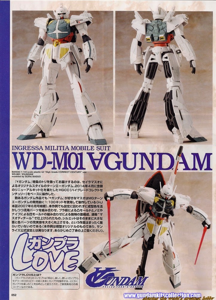 1/144 Turn A Gundam Custom Build
