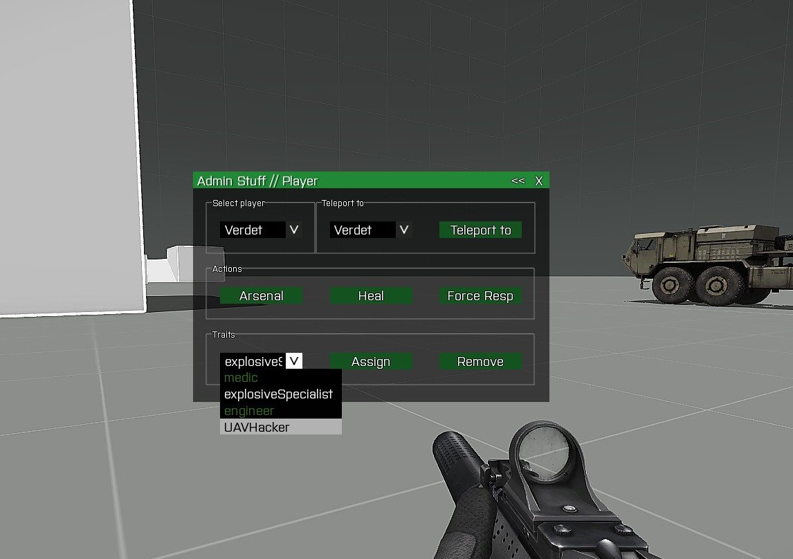 プレイヤーのテレポートなどを管理者権限で可能にする Arma 3 用の Admin Stuff MOD | 弱者の日記^^ - Arma 3 ...